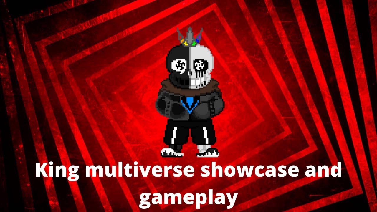King Multiverse| Showcase & Gameplay| Roblox Undertale The Infected ...