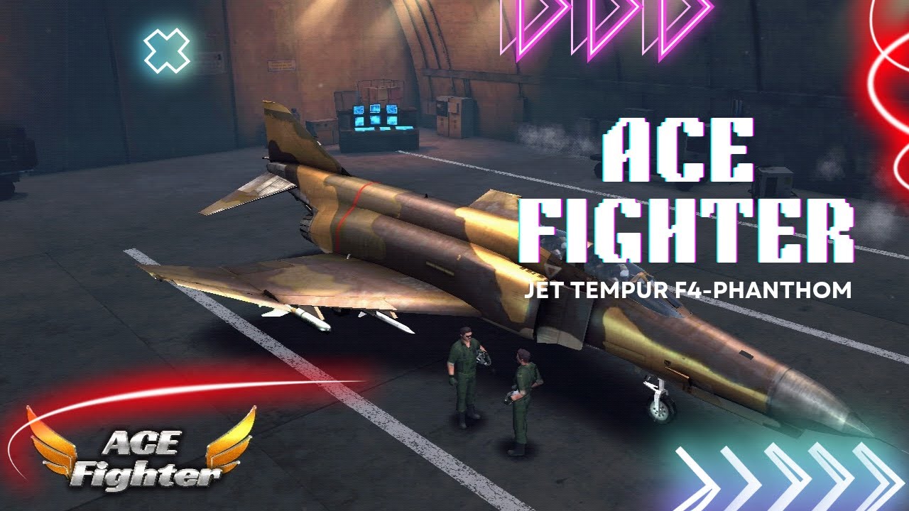 ACE FIGHTER: Jet tempur F4-Phantom vs A10-Thunderbold - counter attack ...