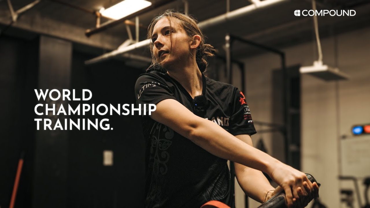 TRAINING FOR THE ULTIMATE FRISBEE WORLD CHAMPIONSHIP - YouTube