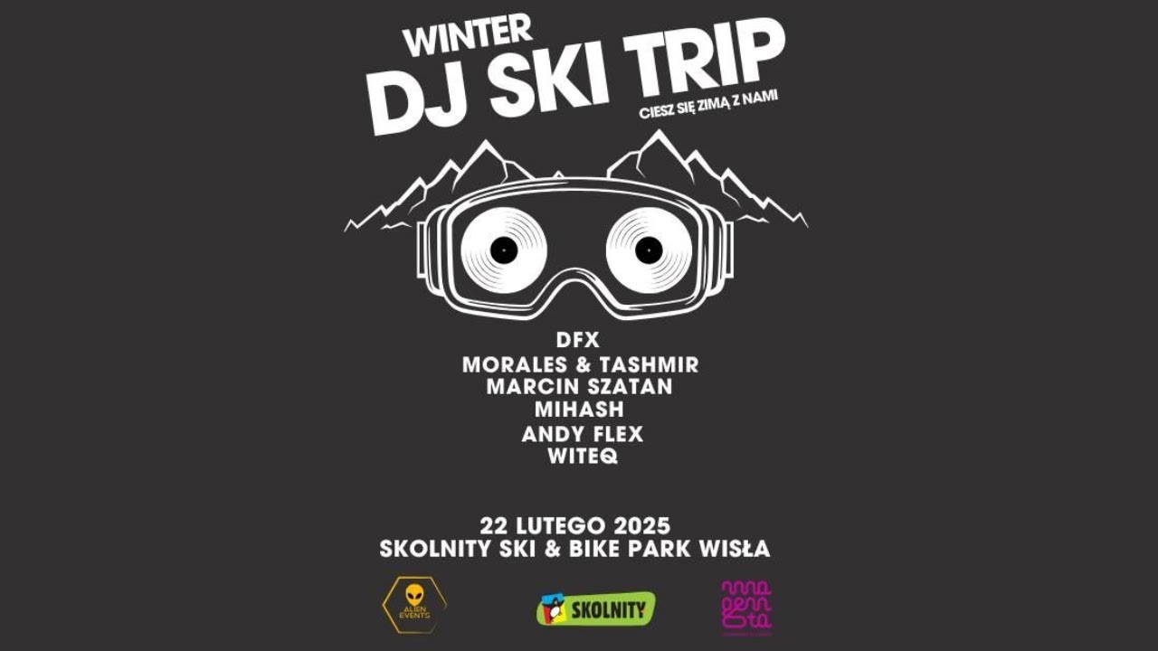 WINTER DJ SKI TRIP 2025 | Skonlity Wisła | Epicki Set DJski na stoku ...