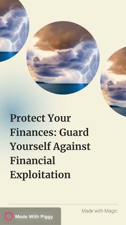 What is financial exploitation #financialadvisor #financialliteracy # ...