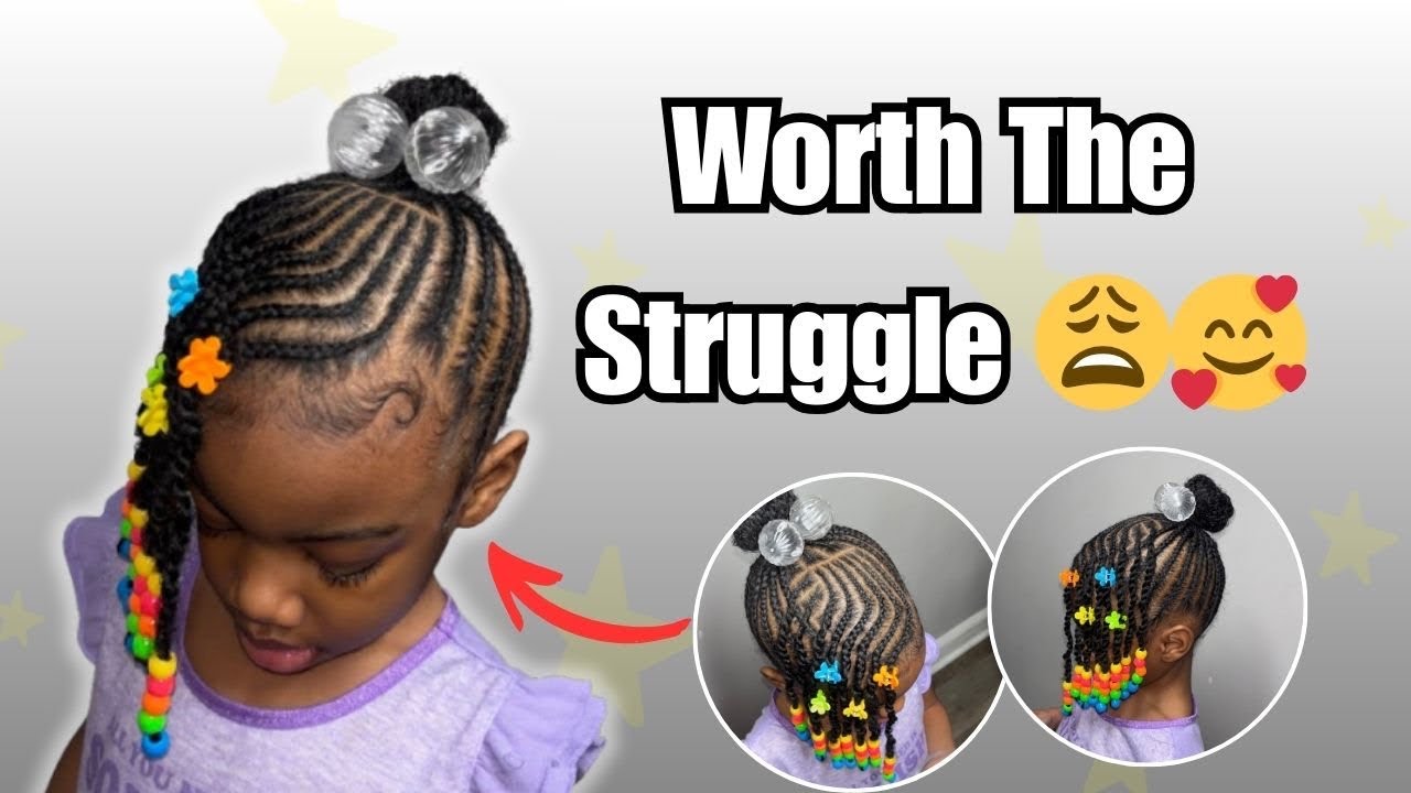 Hectic Hair Days as a Girl Mom 🫨😩 - YouTube