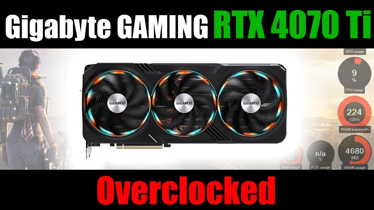 Gigabyte RTX 4070 Ti GAMING OC | Overclocked (manually) - YouTube