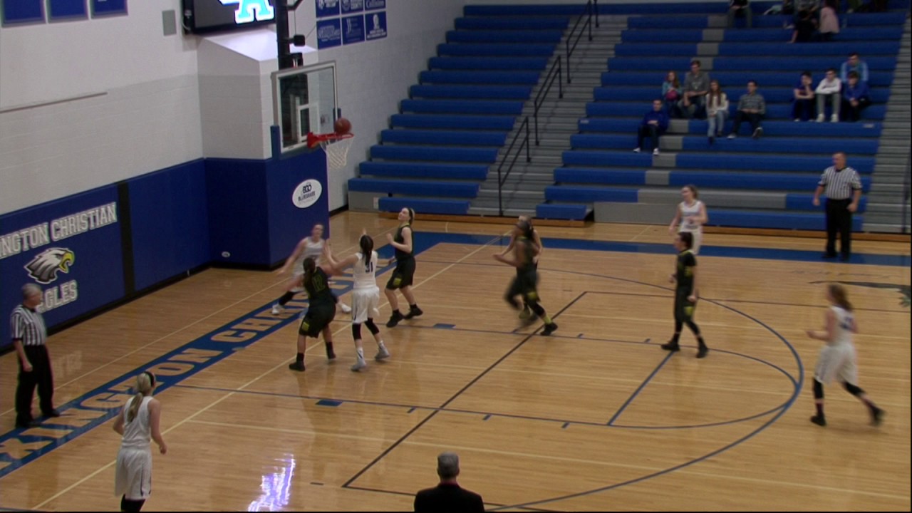 Grace Combs with the lay in for the Eagles - YouTube