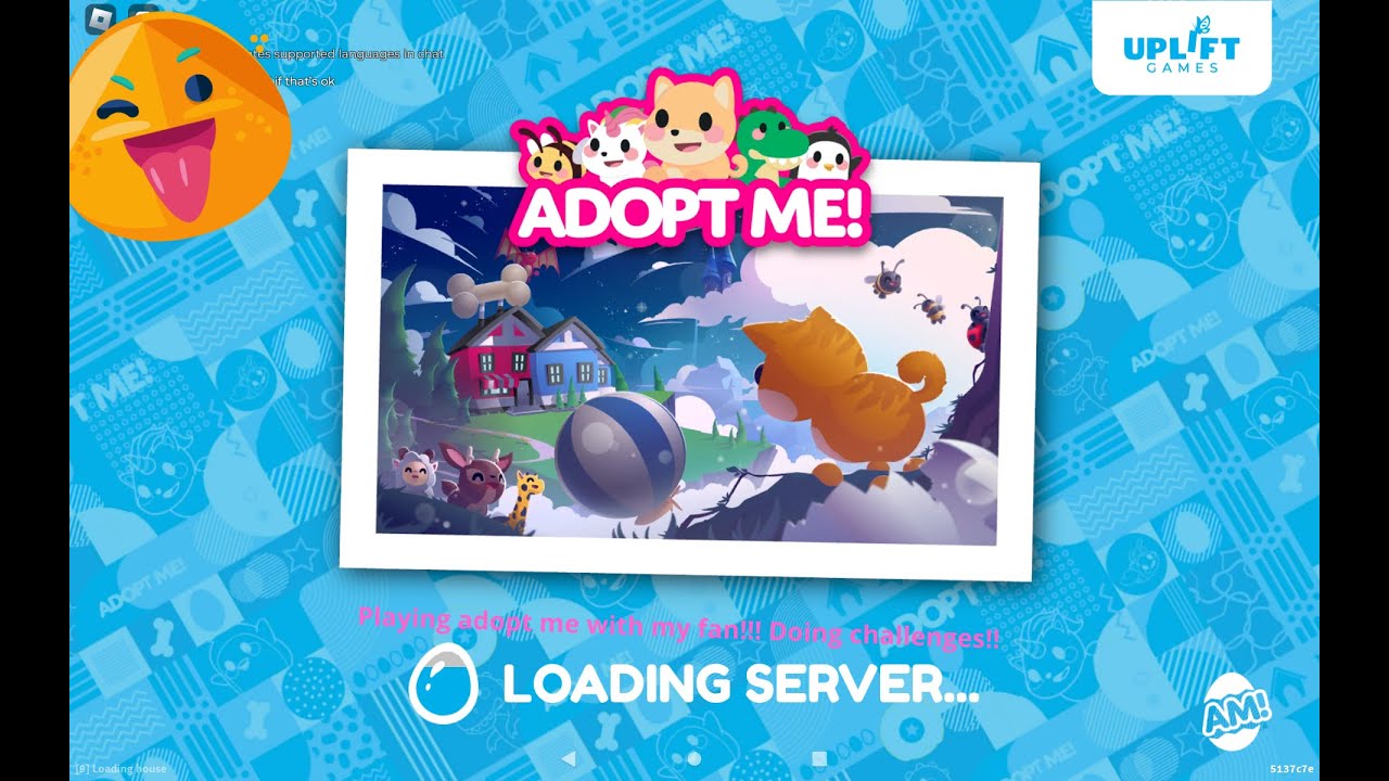 playing adopt me with my fan !! and doing challenges!!! - YouTube