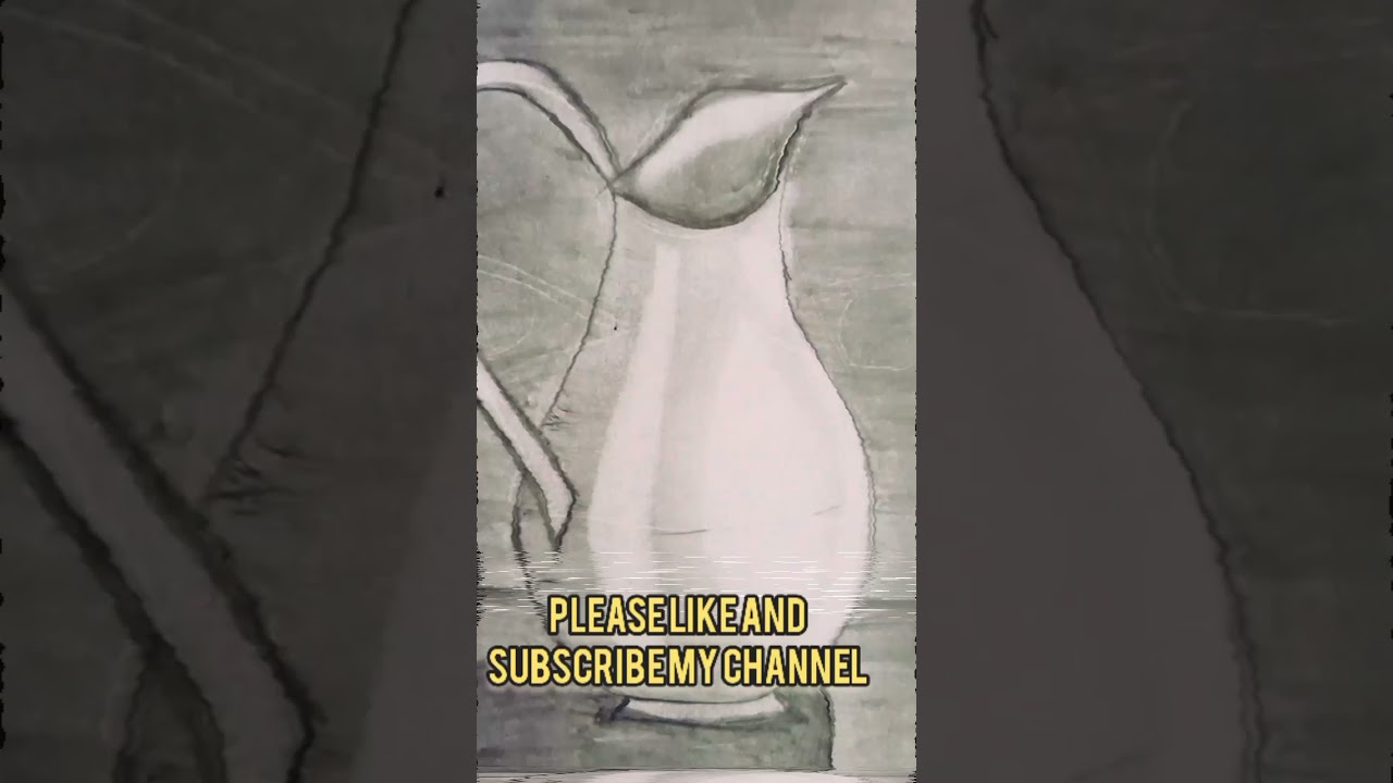 jug pencil shading #shorts - YouTube