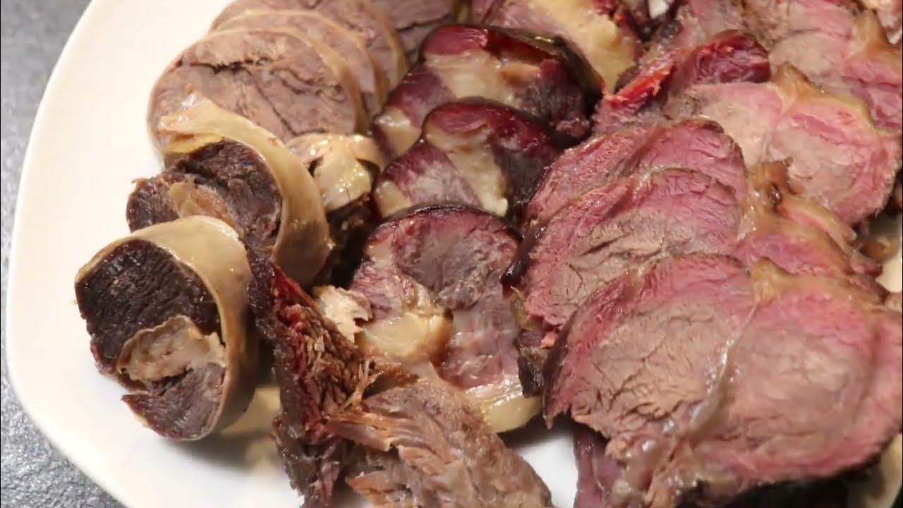 Знаменитый казы и вяленая канина - YouTube