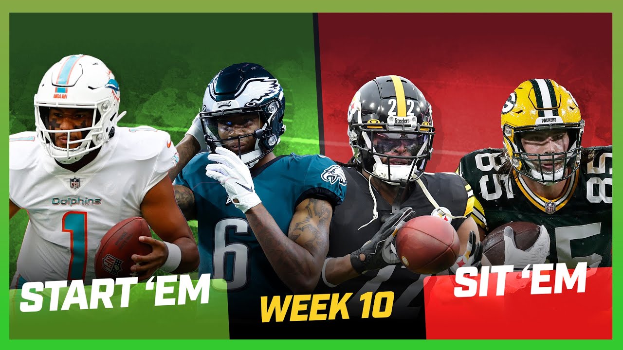 Week 10 Start 'Em, Sit 'Em: Set A Winning Fantasy Lineup! | Sports ...