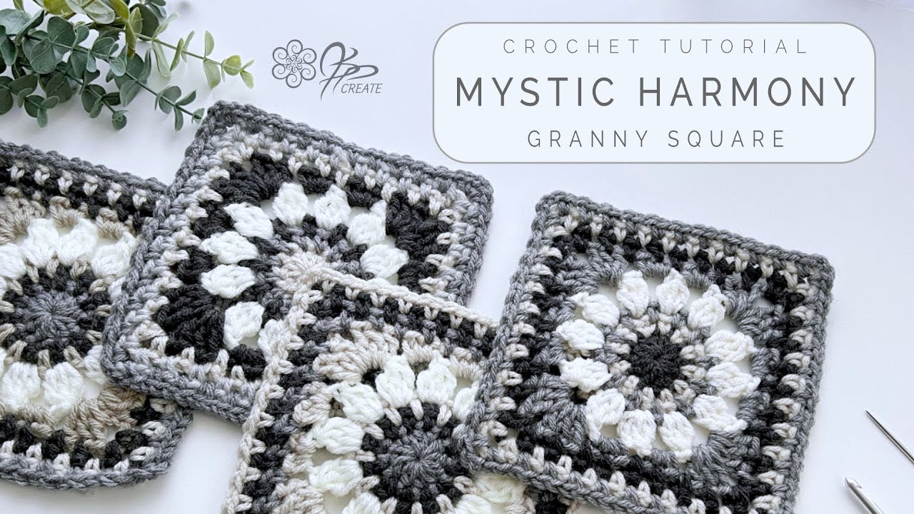 Crochet Inspiration: Mystic Harmony Square, One Pattern, Endless Options - YouTube