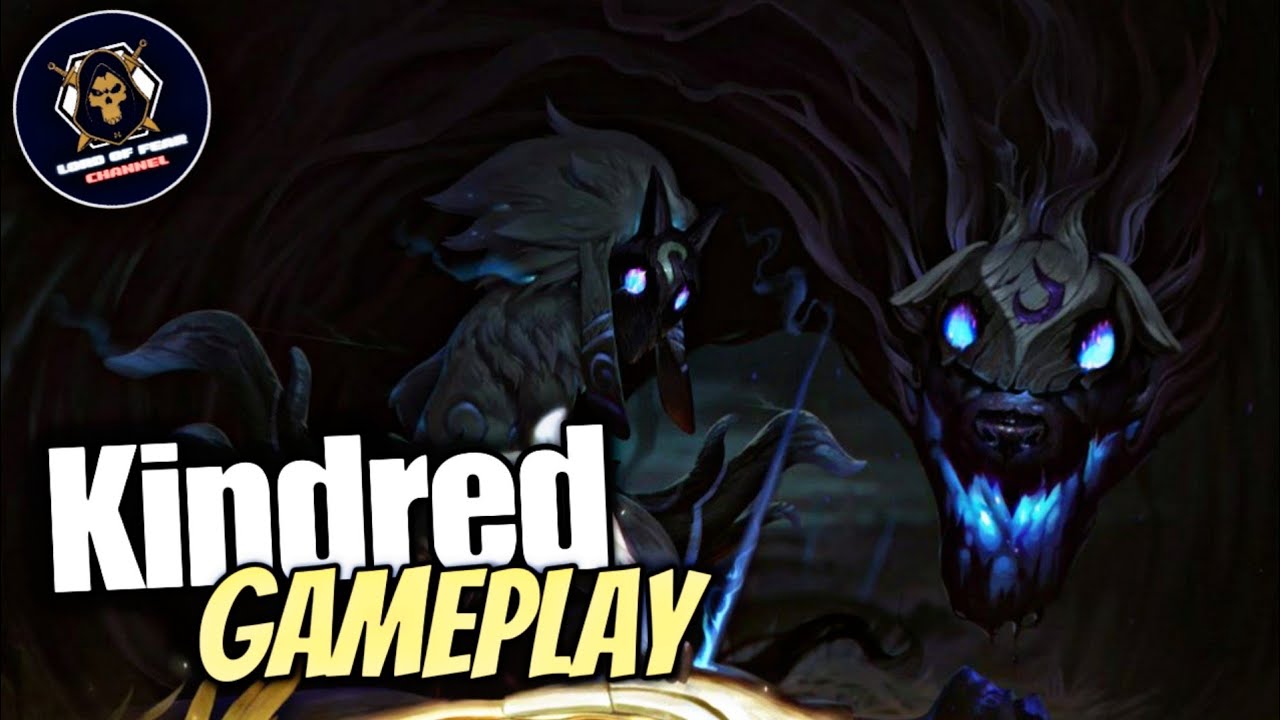 Wild Rift Kindred Gameplay (New Champion) Build & Runes - YouTube