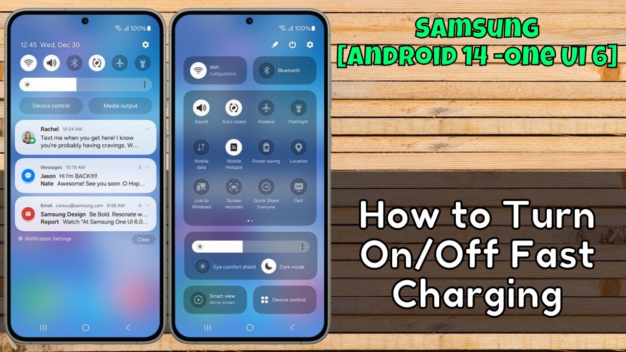 How to Turn On/Off Fast Charging on Samsung [Android 14 - One UI 6.1 ...