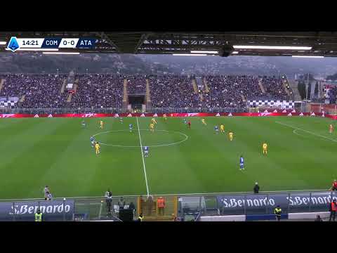 Fabregas Low Build up vs man-to-man marking team - Como Atalanta Tactical CAM analysis