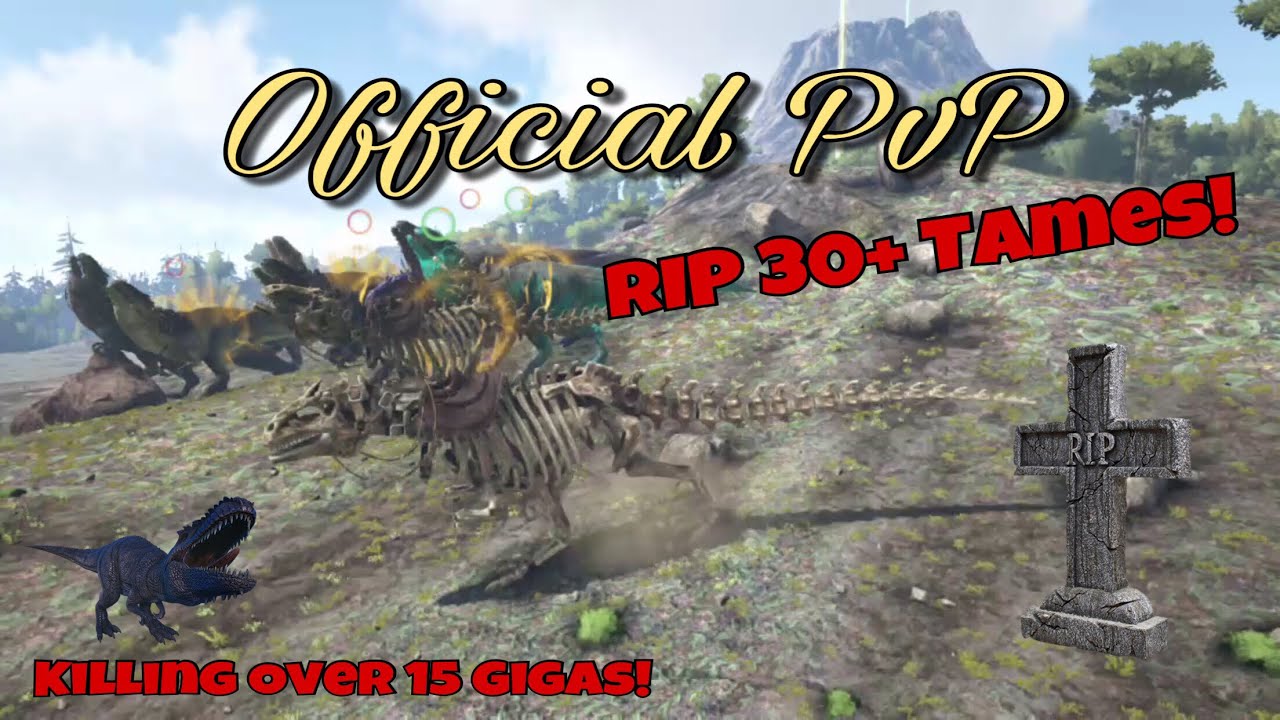 Ark Official PvP Mass Murdering Tames Is Too Much Fun! Faction, UWS And ...