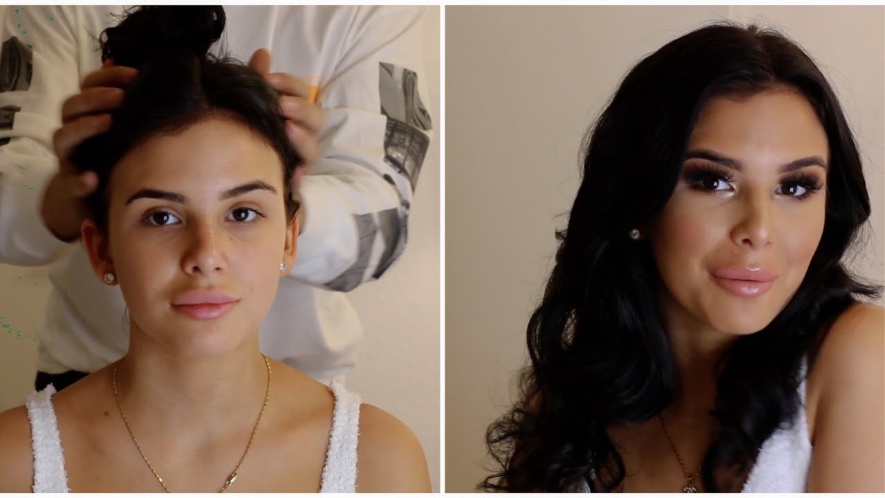 the power of makeup🦋 | Jasmin Azizam - YouTube