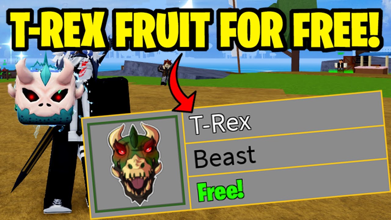 GLITCH to Get T-REX FRUIT In BLOX FRUITS For FREE! - YouTube