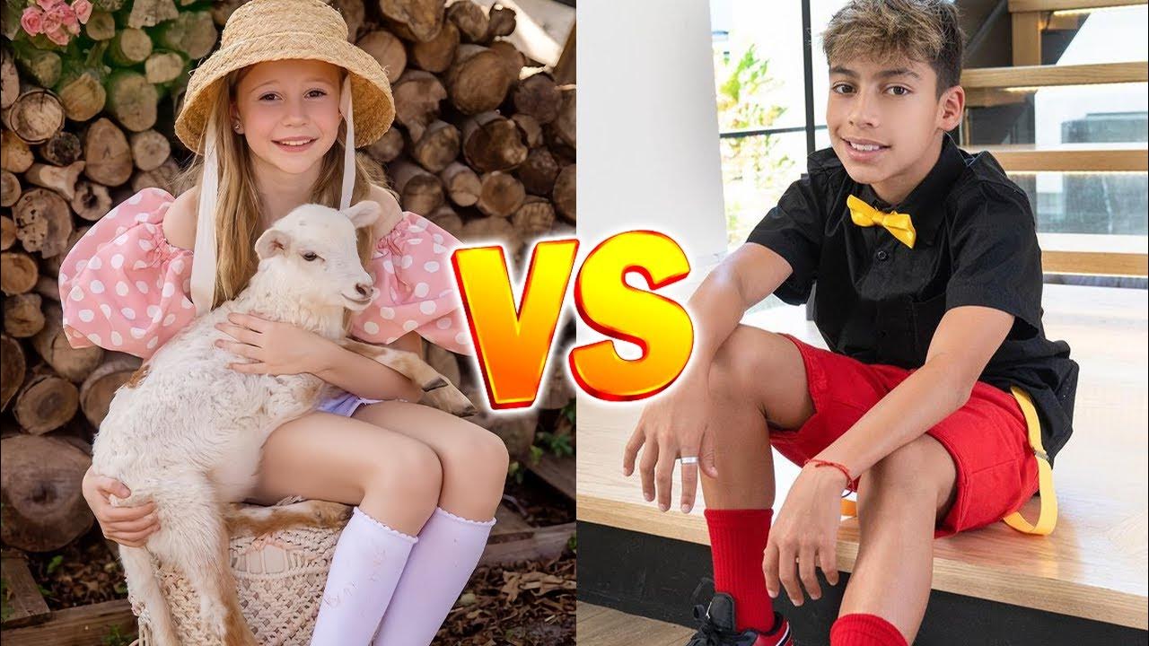 King Ferran VS Like Nastya Transformation 2025 ⭐ From Baby To Now - YouTube