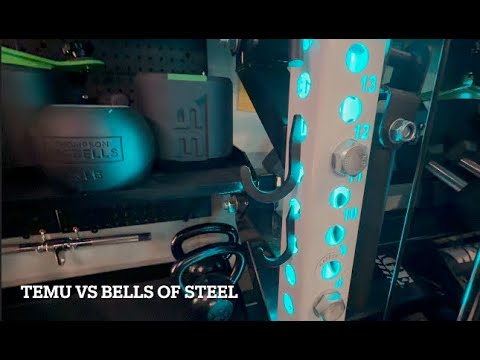 Temu VS Bells of Steel Utility Hooks for your home gym - YouTube