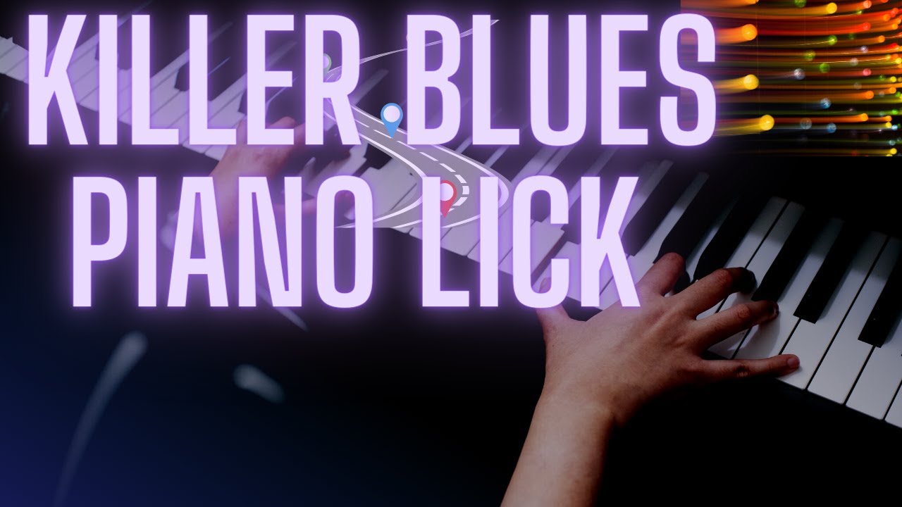 How To Play A Killer Blues Piano Lick - YouTube