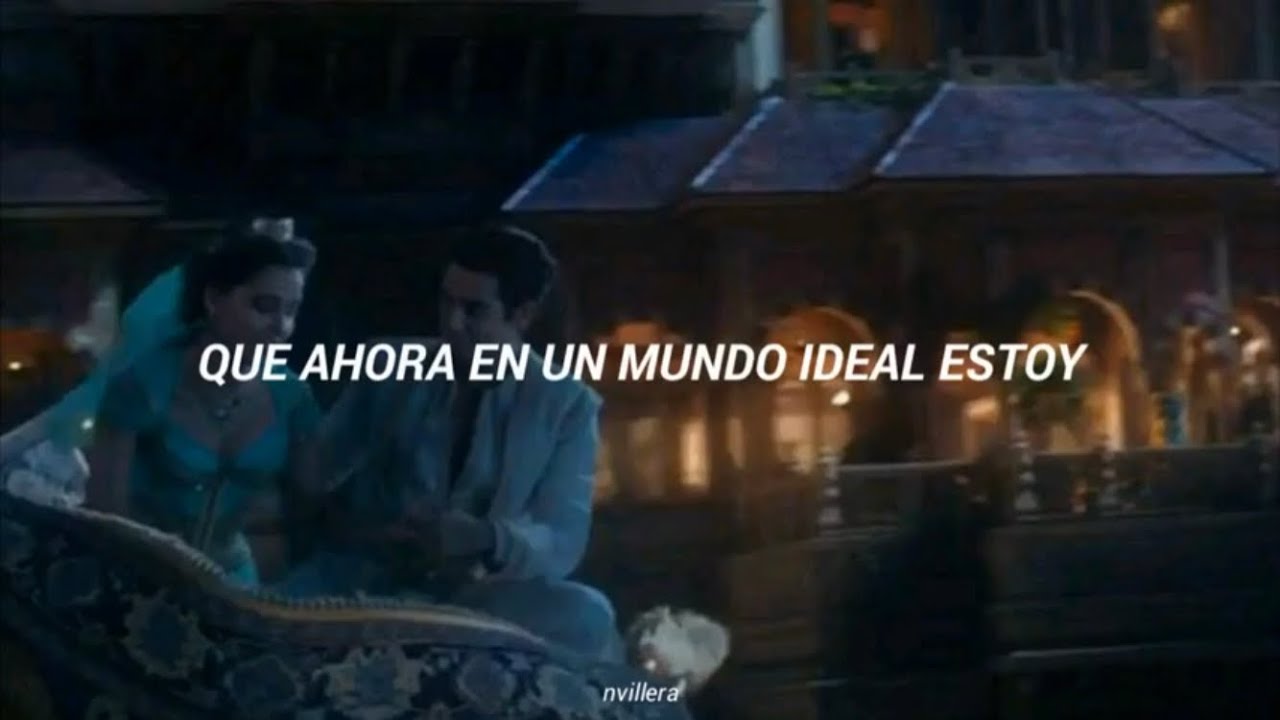Aladdin (2019) - Un Mundo Ideal [Letra] - YouTube