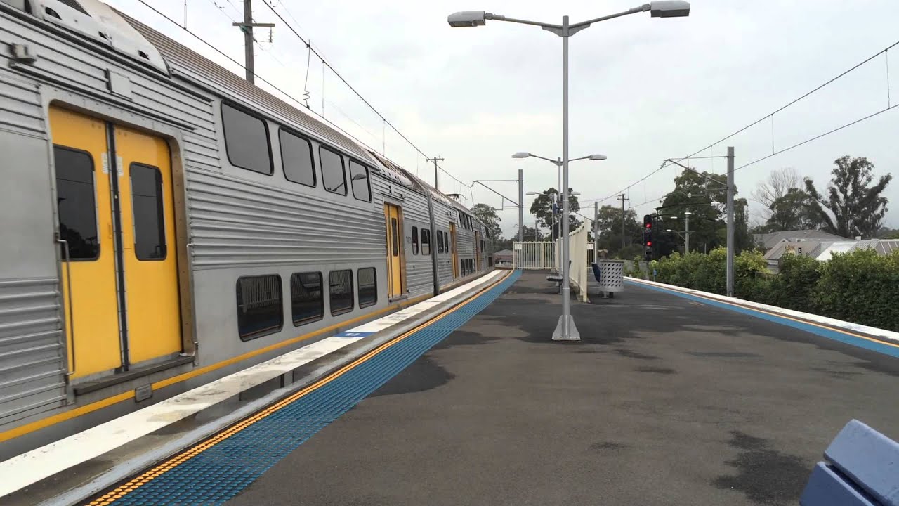 Sydney Trains C Set departs Marayong - YouTube