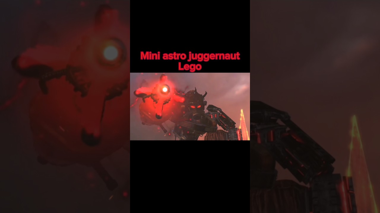 Mini astro juggernaut Lego - YouTube