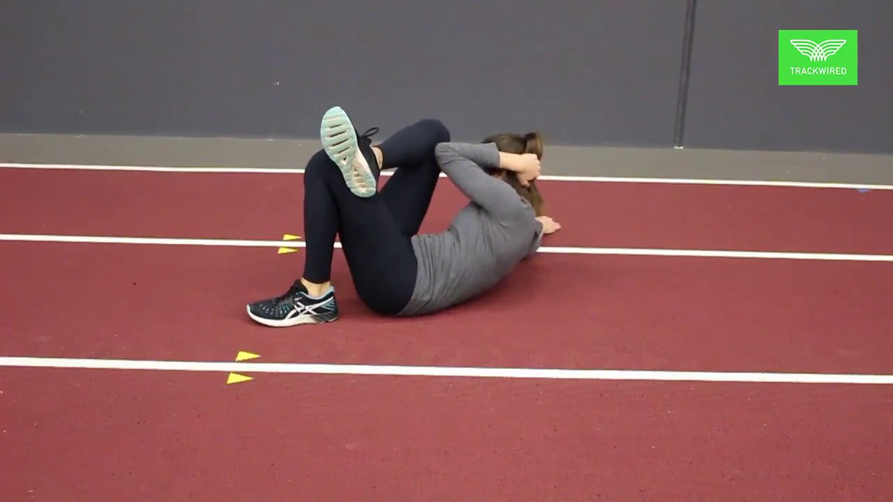 How to Pole Vault: Side Crunches Left by Bryan Compton - YouTube