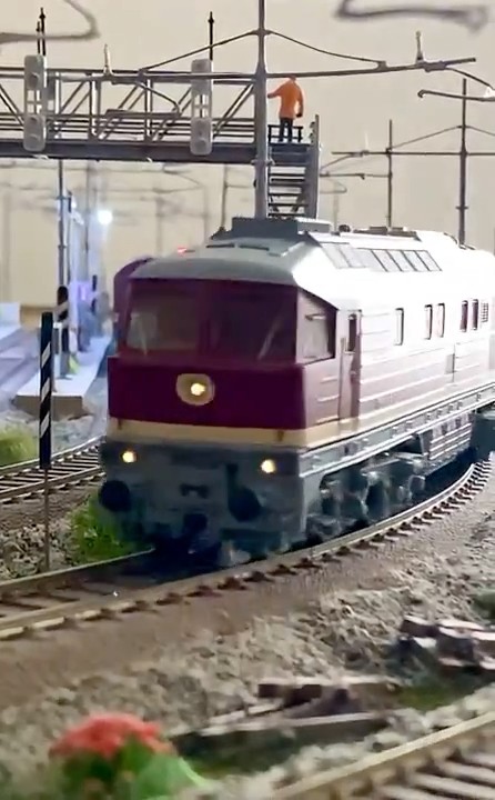 BR 132 202-3 'Ludmilla' with DR freight train - YouTube