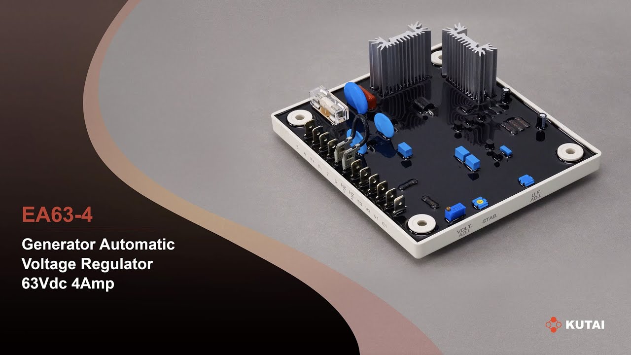 KUTAI Electronics - Generator Automatic Voltage Regulators (AVR) - EA63-4 - YouTube
