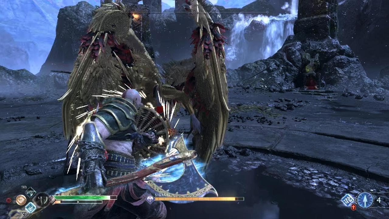 God of War - Valkyrie Sigrun - YouTube