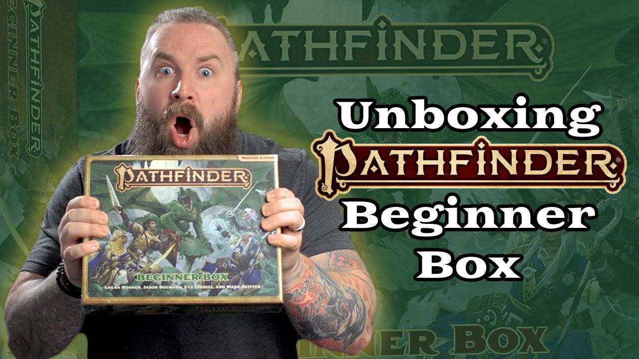 Pathfinder Beginner Box Unboxing (by a D&D Player) - YouTube