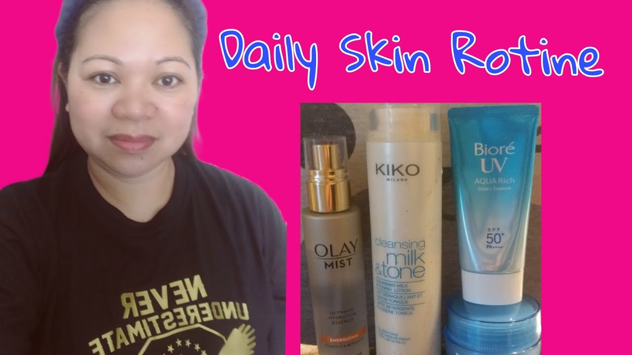Everyday Skin Care routine - YouTube
