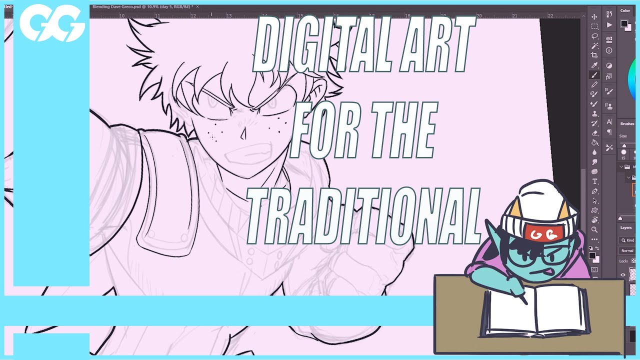 How to Get Comfortable with Digital Art (From a Traditional Background ...