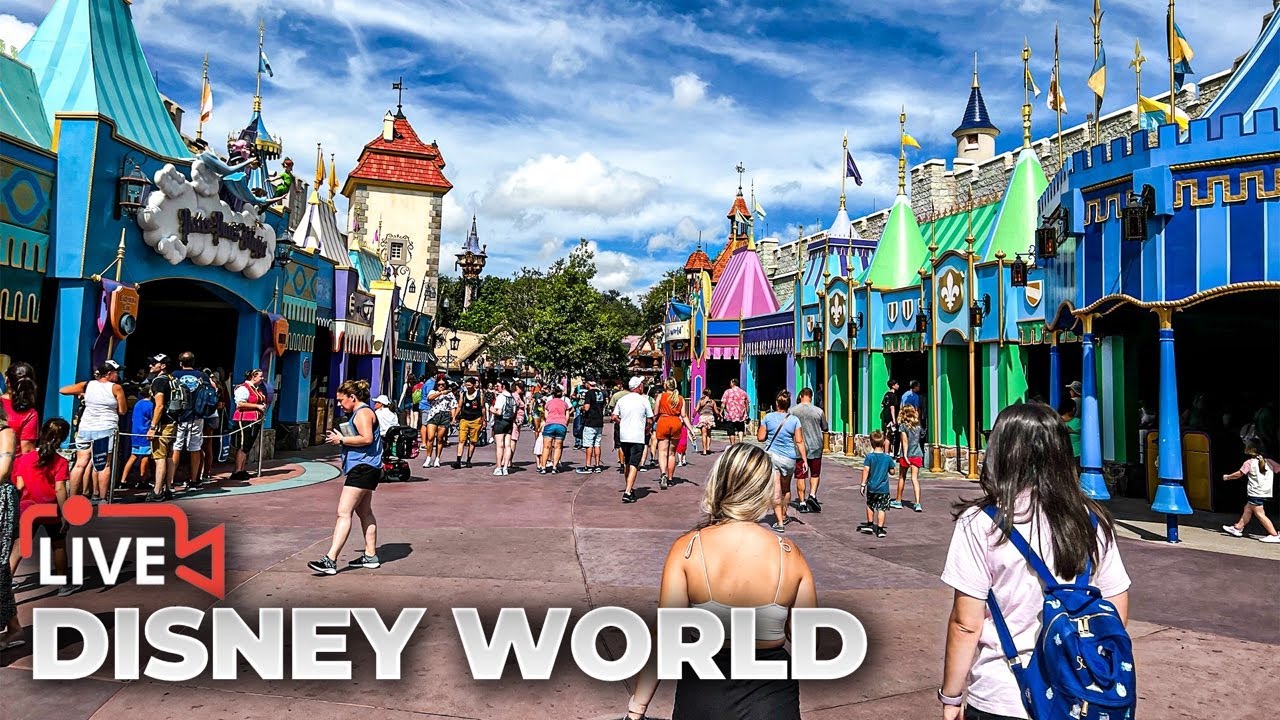 Disney World LIVE Exploring Magic Kingdom Part 2 (August 29, 2022 ...