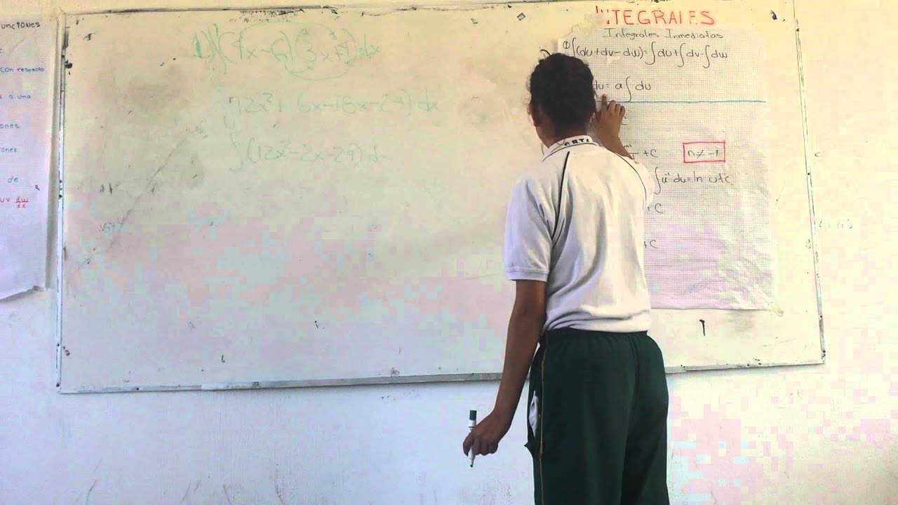 ¨CBTA 30¨ Integrales inmediatas ( 1 PARTE) - YouTube