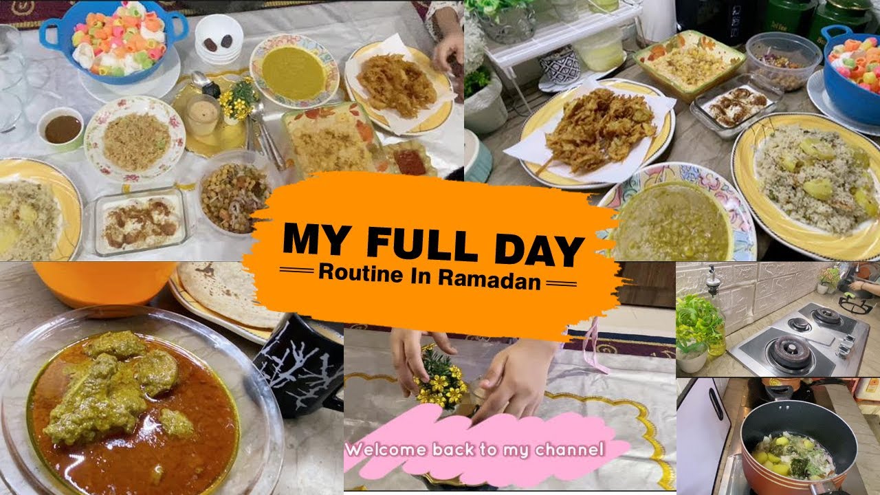My Full Day Routine In Ramadan 🌙| Ramadan vlog 2024 | My Suhoor to ...