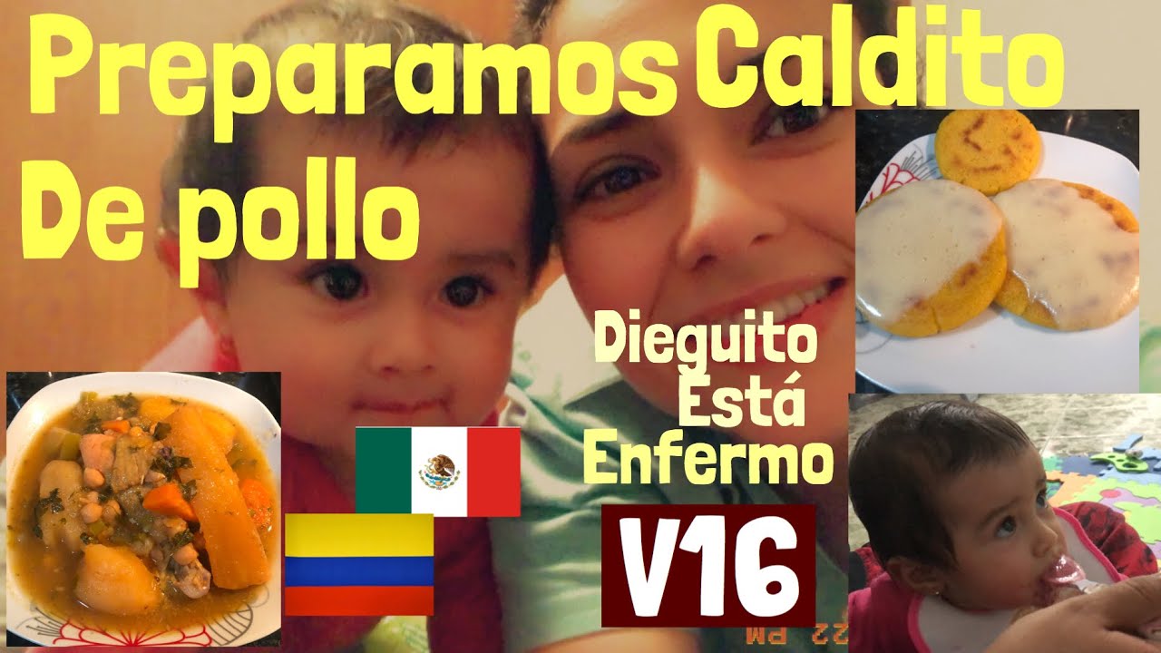 Como hacer un Caldito De Pollo !! - YouTube