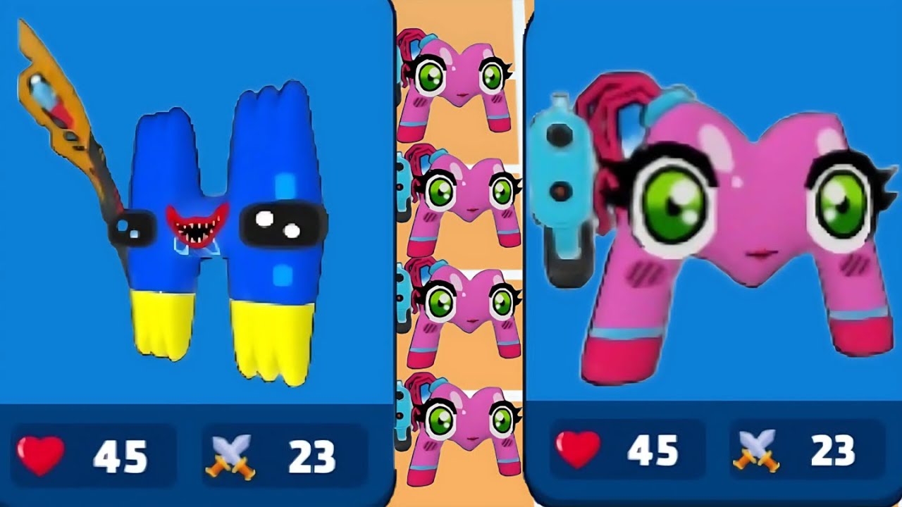 Merge Monster Alphabet Fusion, Number Lore,Alphabet Lore,Merge Battles ...