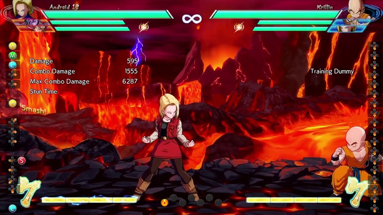 Dragon Ball Fighterz - Android 18 / Hit and Goku black assist combo ...