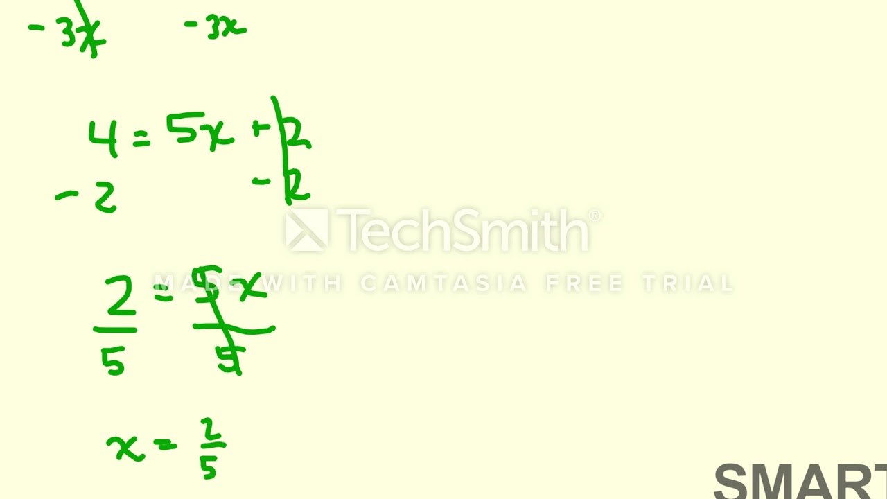 Multiple Step Equations YouTube Multiple Step Equations YouTube