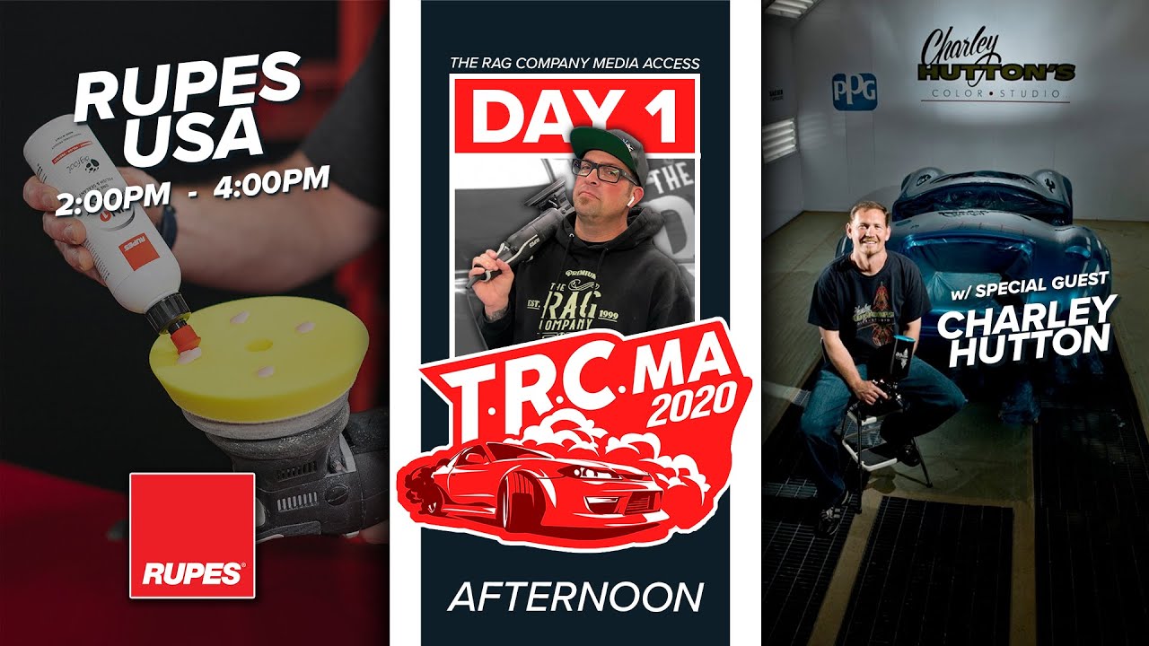 RUPES Polishers w/ Dylan von Kleist & Charley Hutton | Live Detailing ...