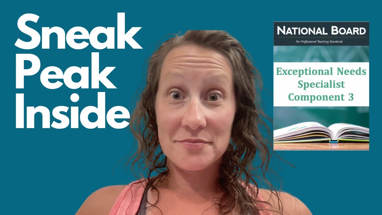 Exceptional Needs Specialist Component 3 Study Guide - YouTube