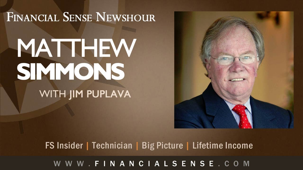 Matt Simmons Tribute on Financial Sense Newshour with Jim Puplava - YouTube