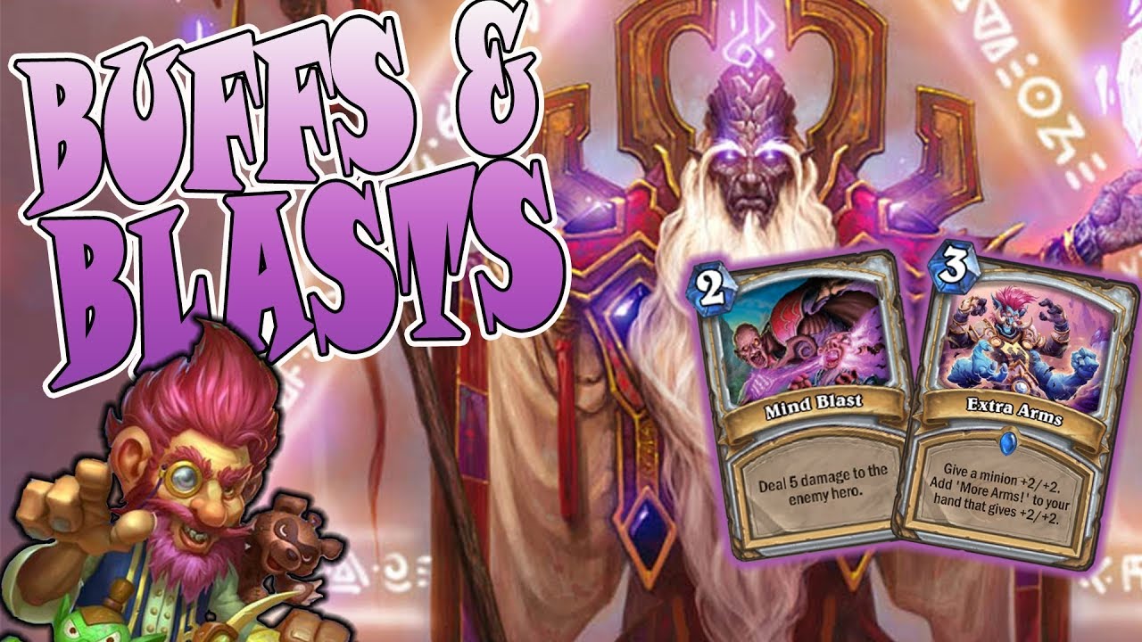 Buff Combo Priest - Buffs & Blasts | Rise of shadows | Hearthstone ...