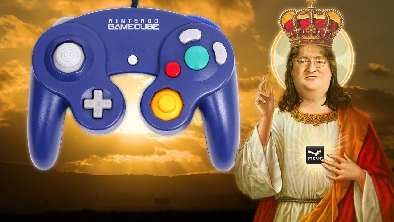 WAIT, is Valve about to OFFICIALLY support the GameCube Controller ...