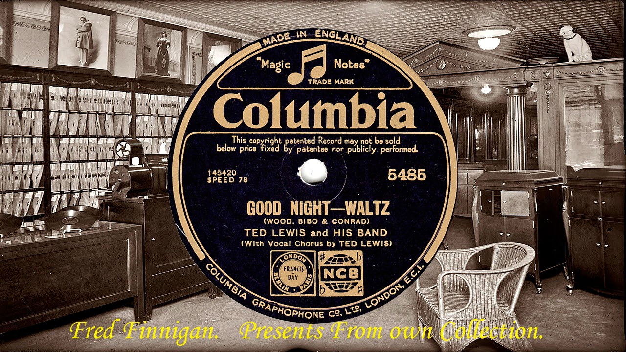 Ted Lewis & His Band(v Ted Lewis) - Good Night(1927) - YouTube