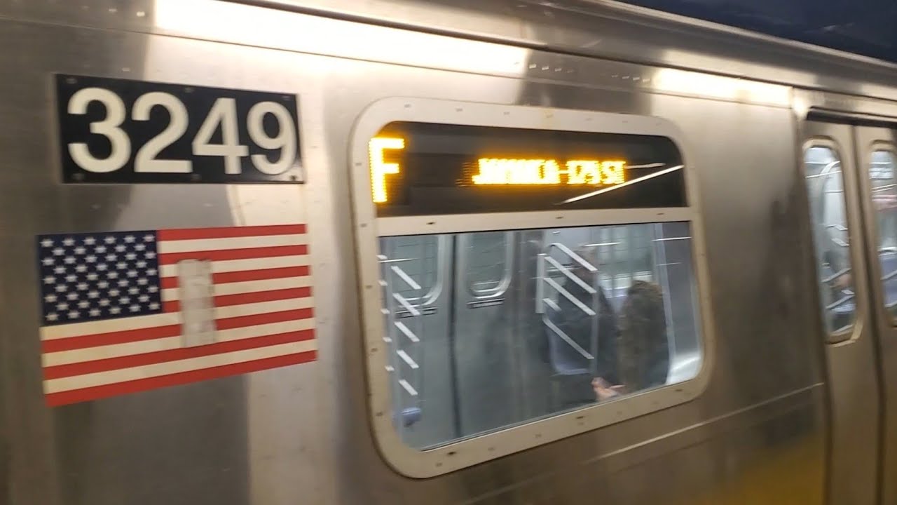(Voice Reveal) NYC Subway R179 (F) Train ride from Jay Street Metro ...