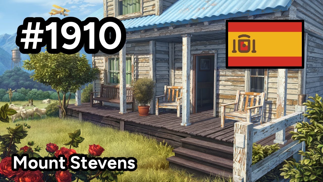 #1910 🇪🇸 (📕8-📄37-5) - Mount Stevens - June's Journey - YouTube