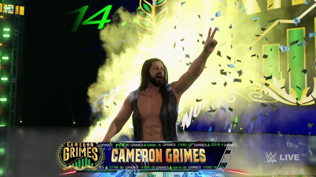Cameron Grimes Entrance / WWE 2K24 - YouTube