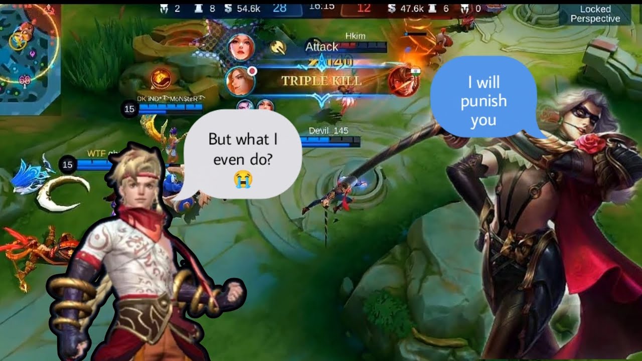 Unbelievable Triple Kill : Insane MLBB Lancelot Gameplay - YouTube