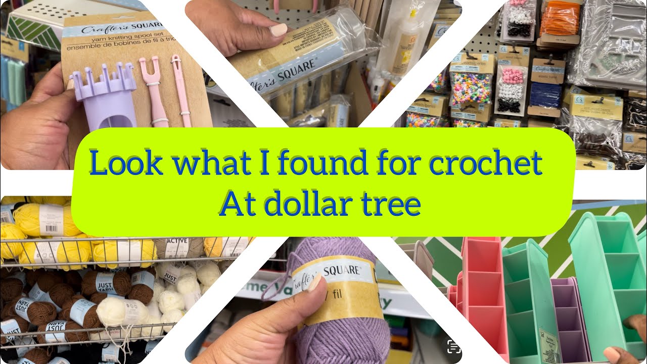Look what I find at dollar tree #crochet #crochetting #find # ...